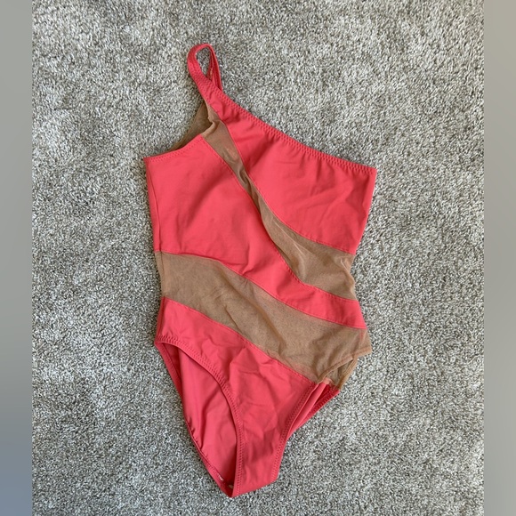 Norma Kamali | Swim | Norma Kamali Snake Mesh Stripe One Piece Swimsuit ...